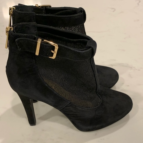 Jessica Simpson | Shoes | Jessica Simpson Shauna Black Lace Boot | Poshmark